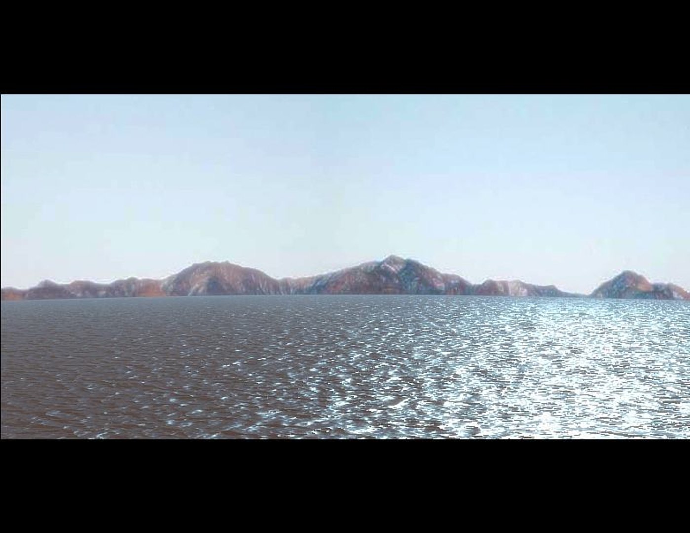 realistic sea 3d model