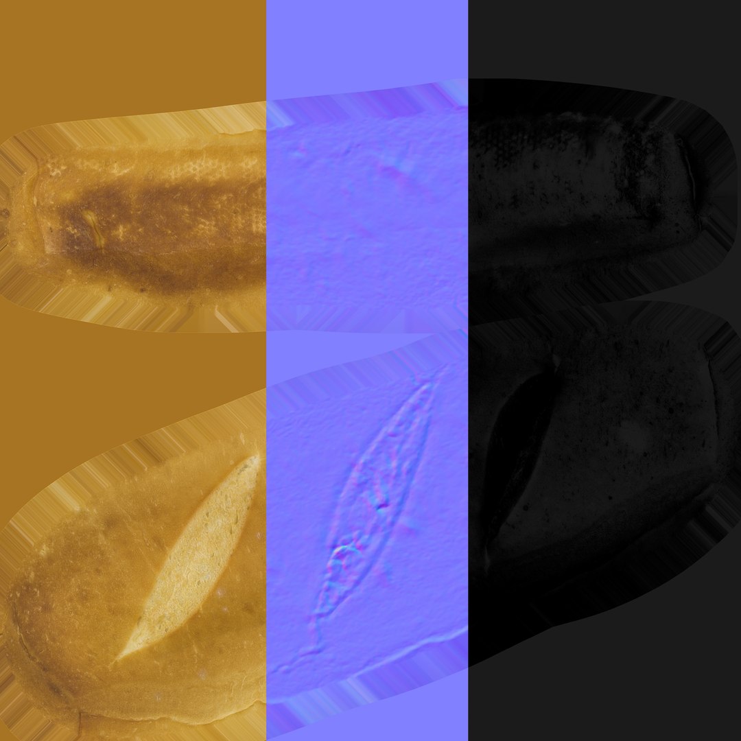 French Bread Model - TurboSquid 1178726