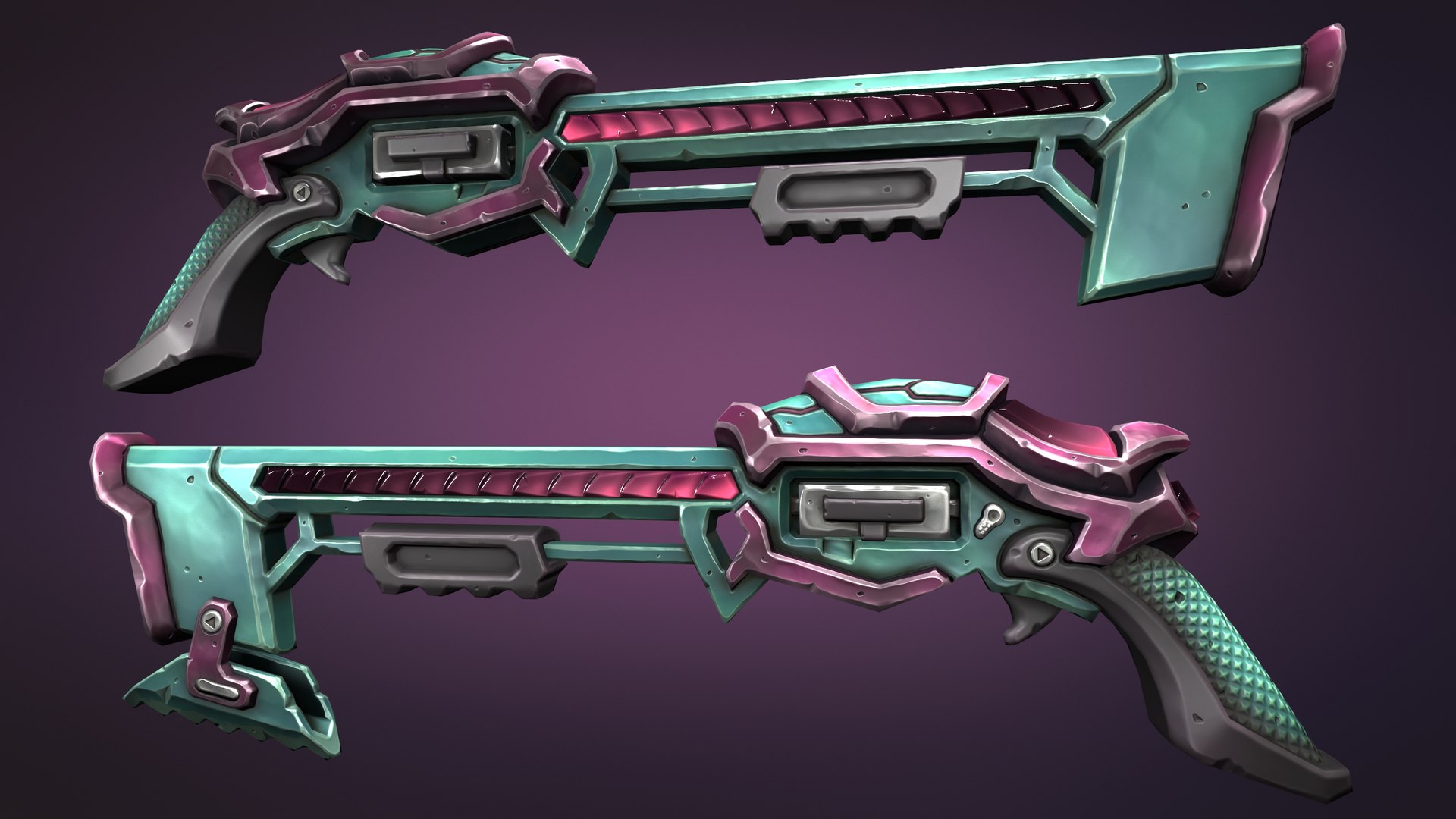 Fantasy Muskets 3D Model - TurboSquid 2139640