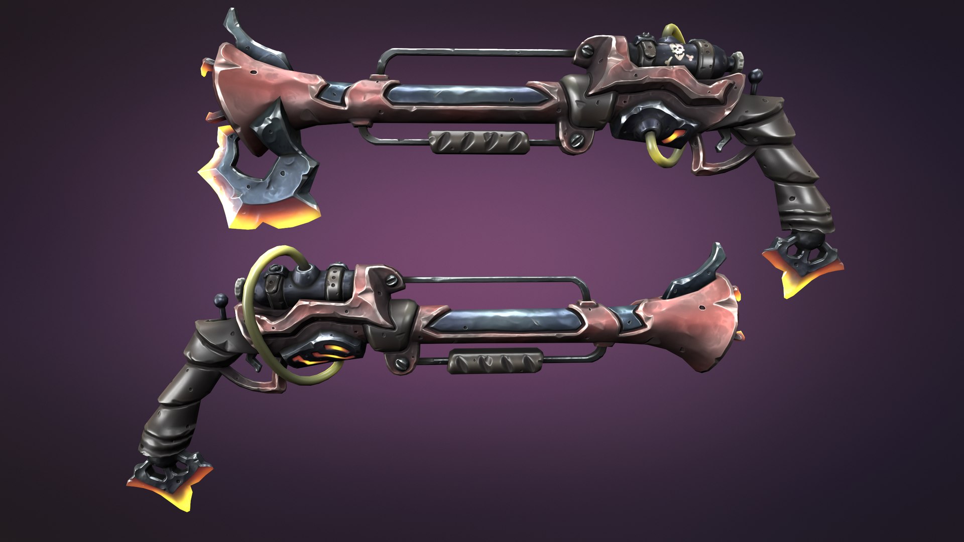Fantasy Muskets 3D Model - TurboSquid 2139640