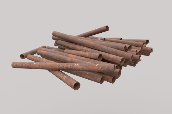 Rusty pipes 3D model - TurboSquid 1613657