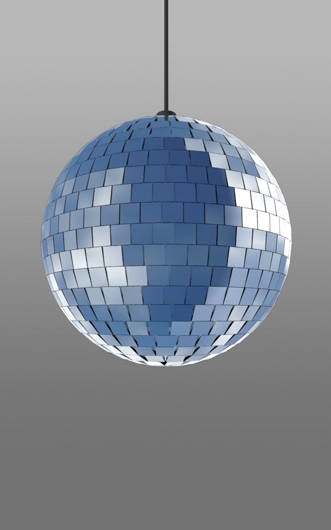 disco ball 3d max