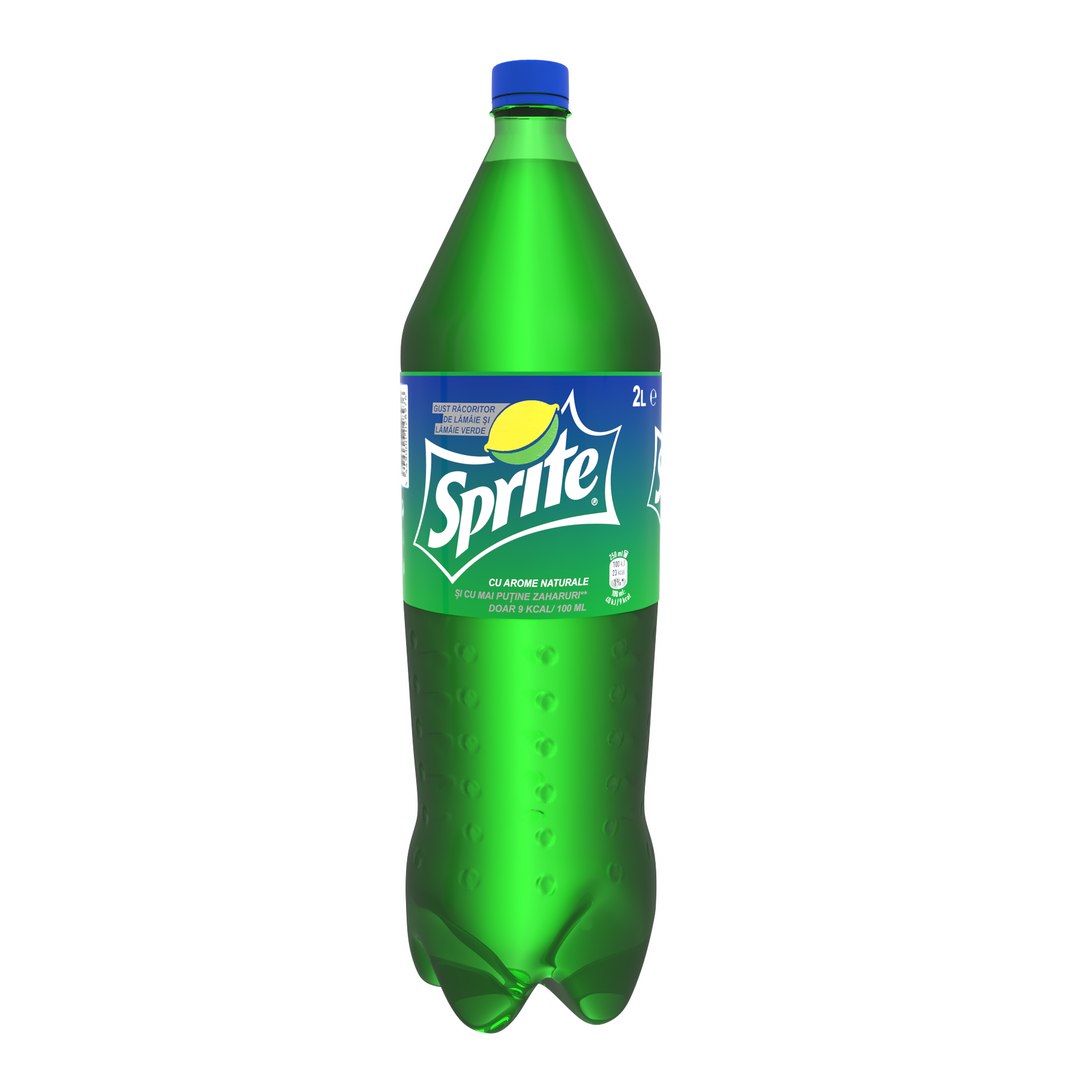 modelo 3d Botella Sprite 2L - TurboSquid 1416515