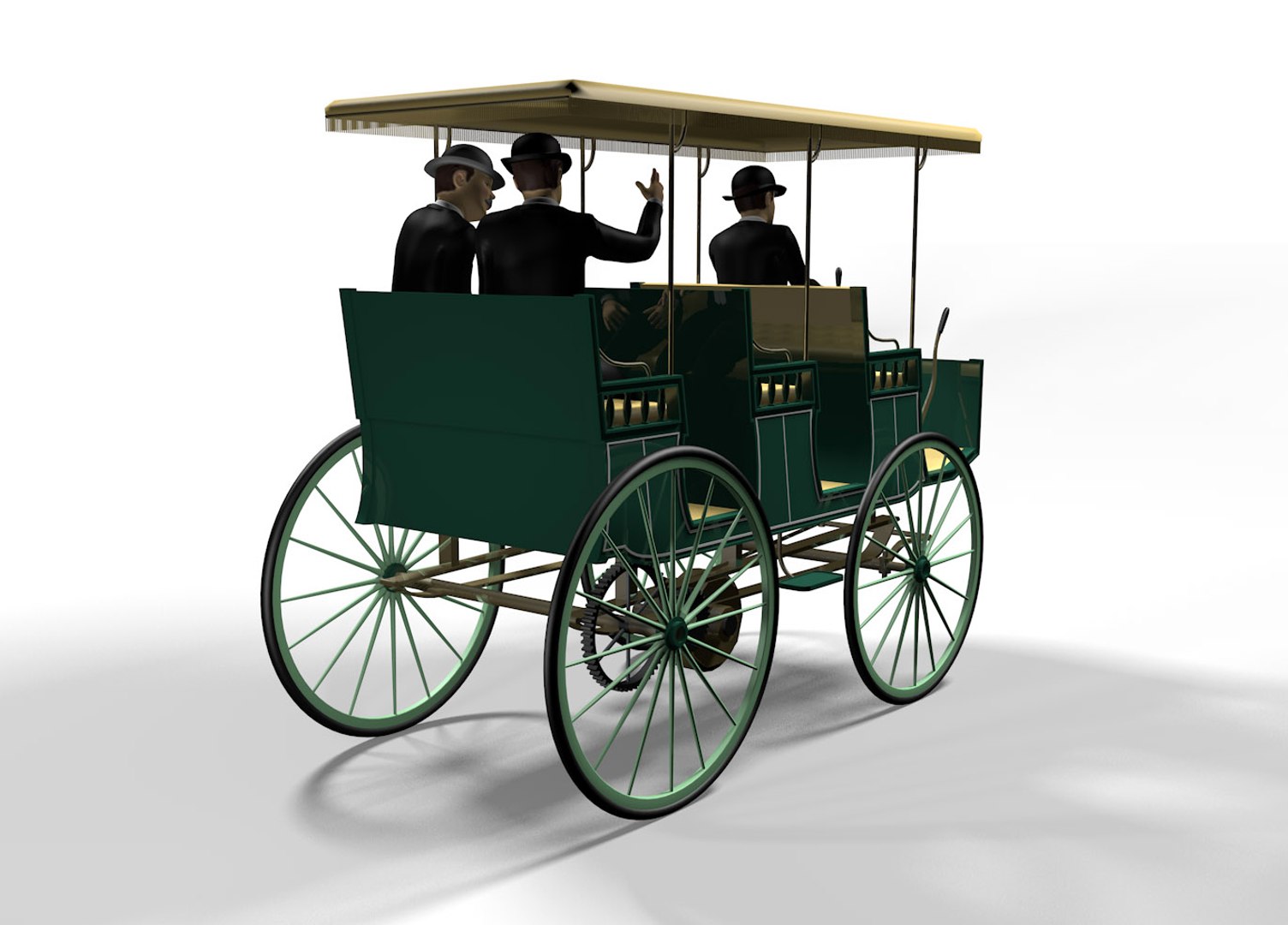 Morrison Vintage Electric 3d Model