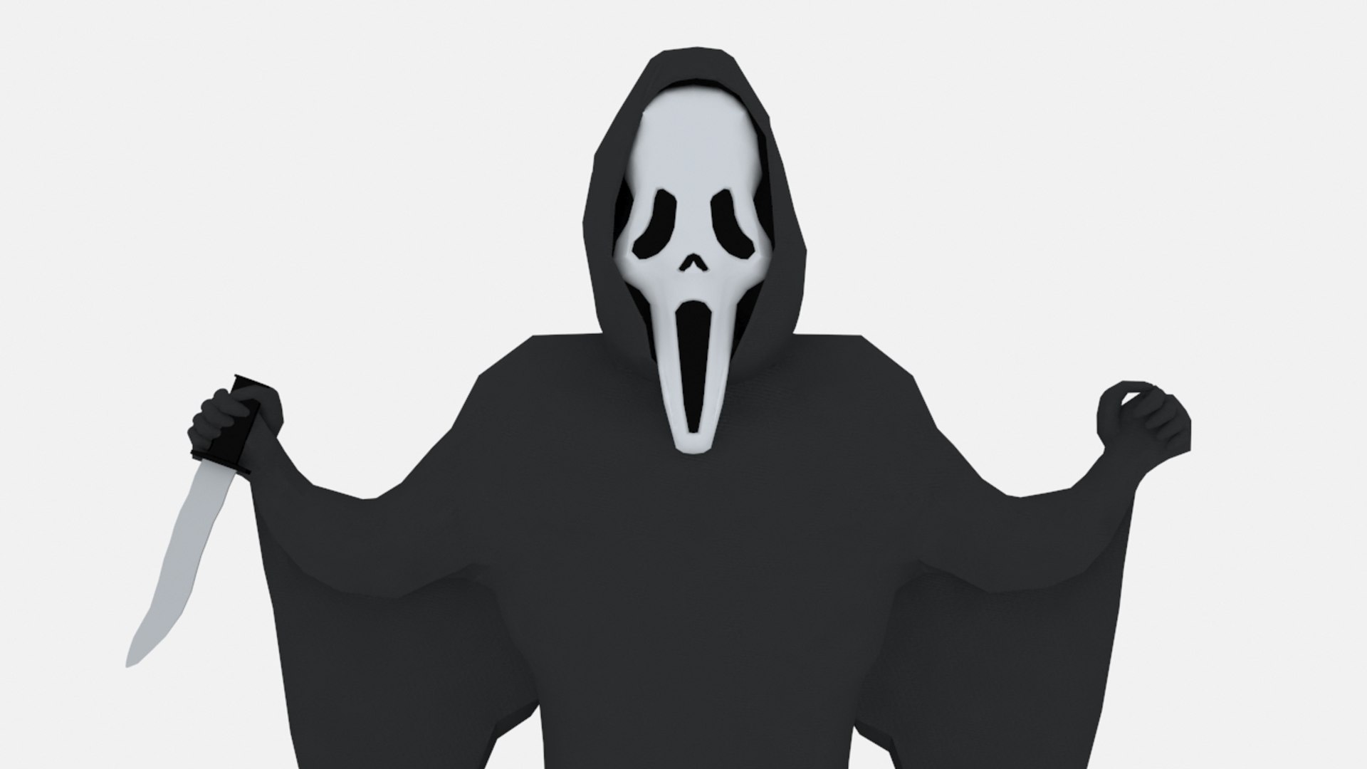 3D Model Character Scream - TurboSquid 1597106