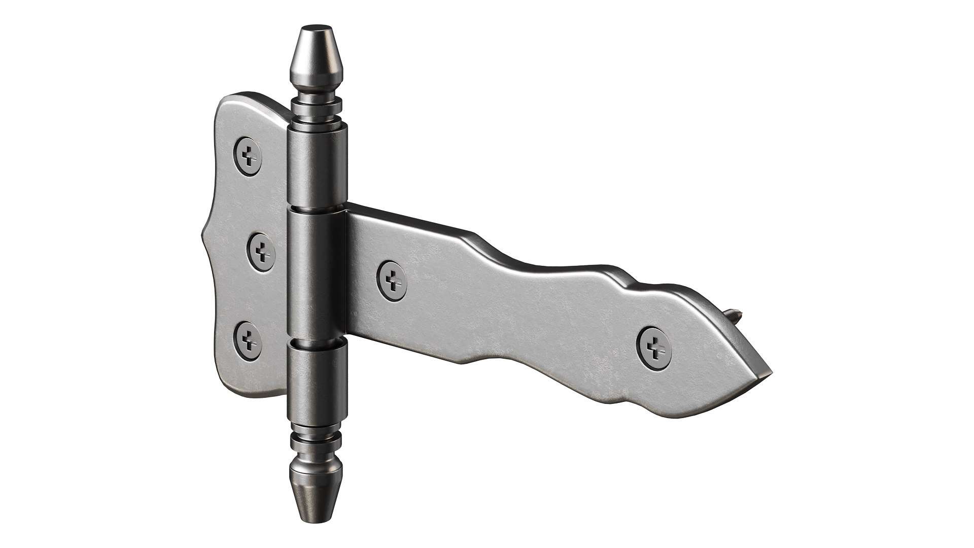 Door Strap Hinge 3D Model - TurboSquid 2278414