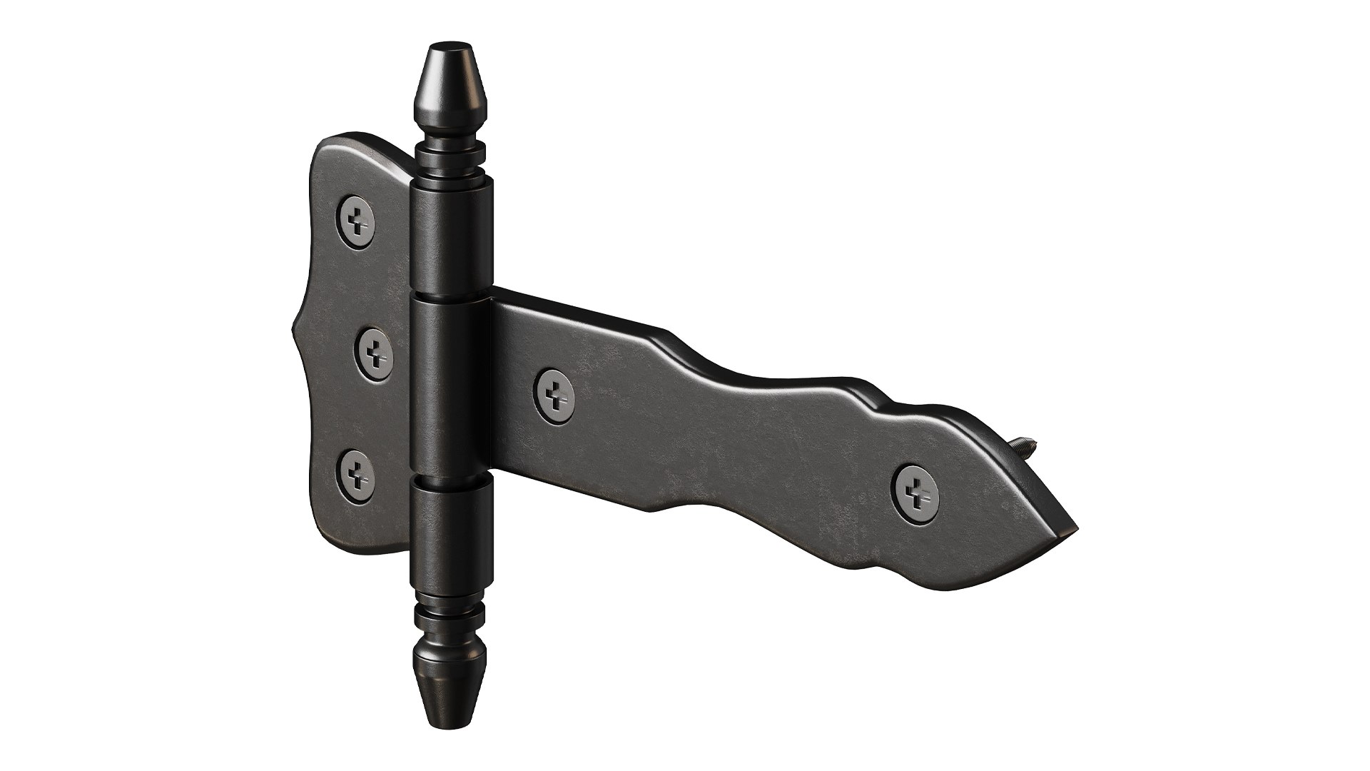 Door Strap Hinge 3D Model - TurboSquid 2278414
