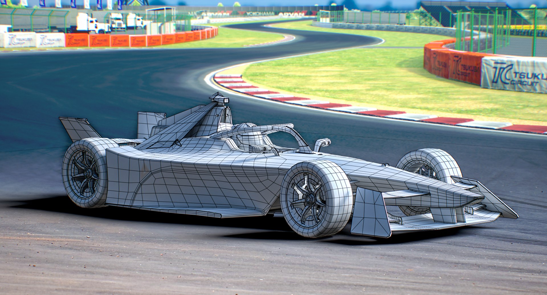 Gen3 Formula E 2022-2023 Race Car model - TurboSquid 2016129
