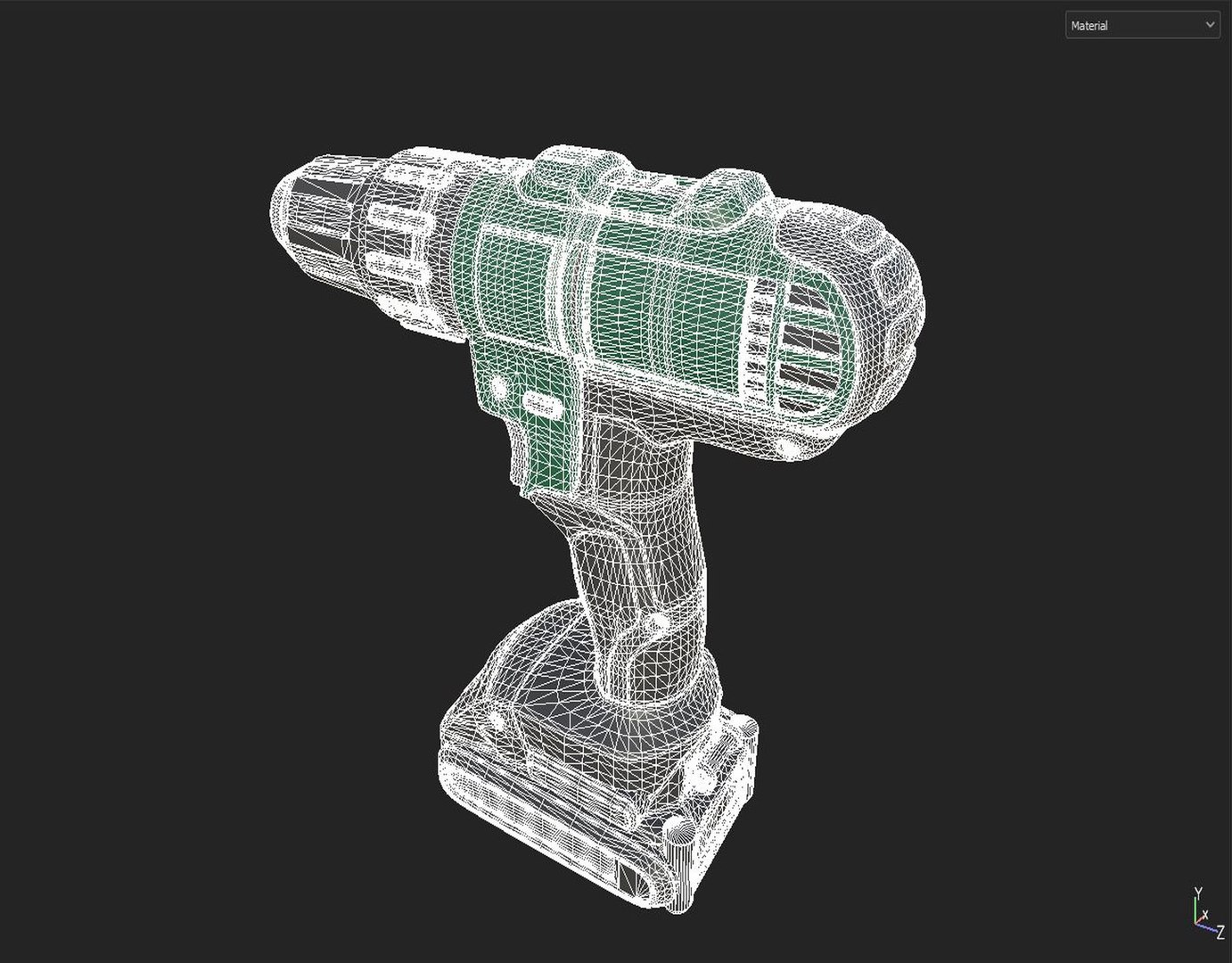 3D Model Electric Drill - TurboSquid 2246267
