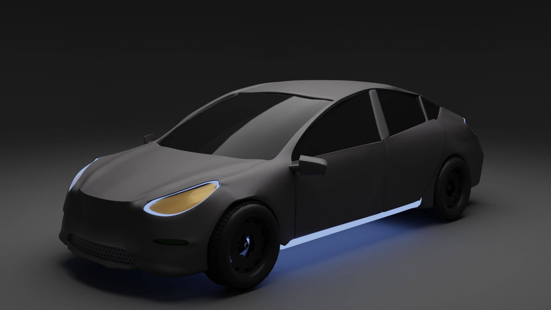 Tesla model 3 in Blender 3D model - TurboSquid 2137746