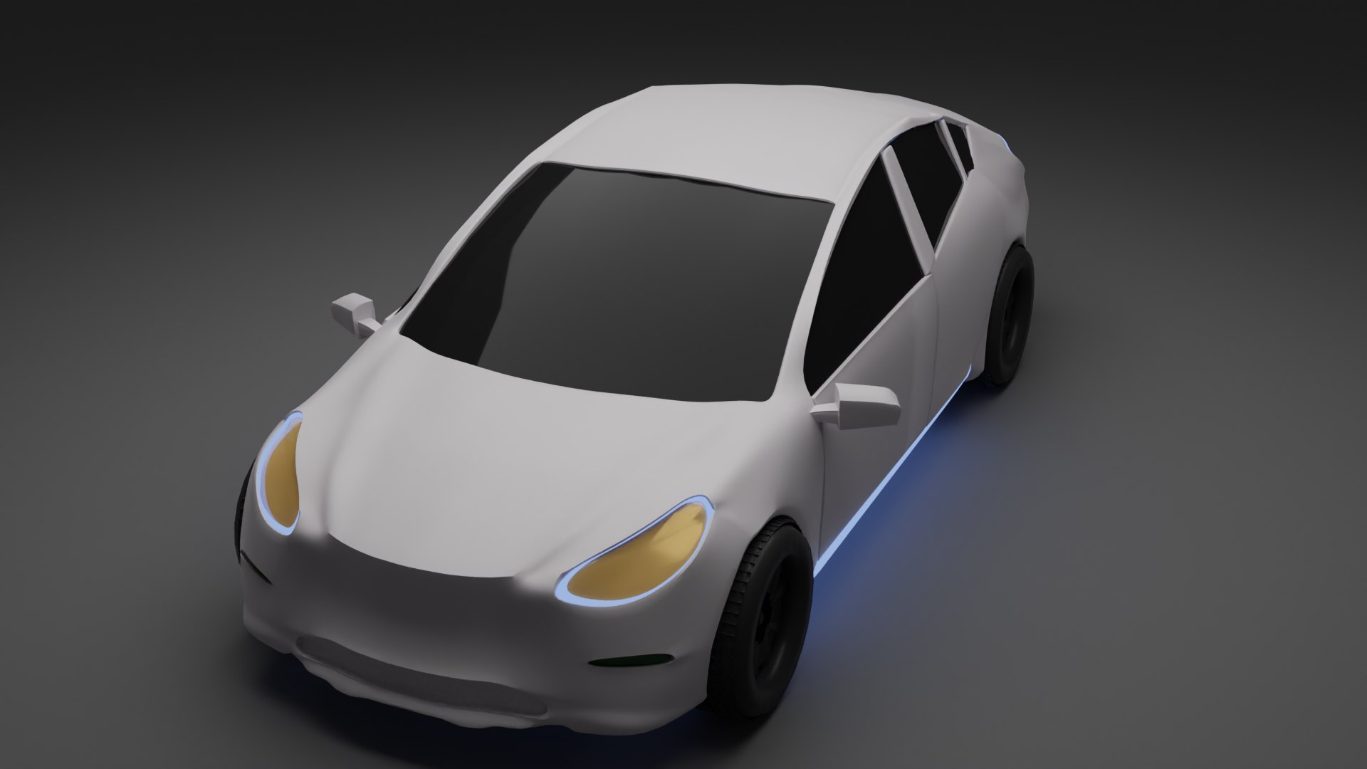Tesla model 3 in Blender 3D model - TurboSquid 2137746