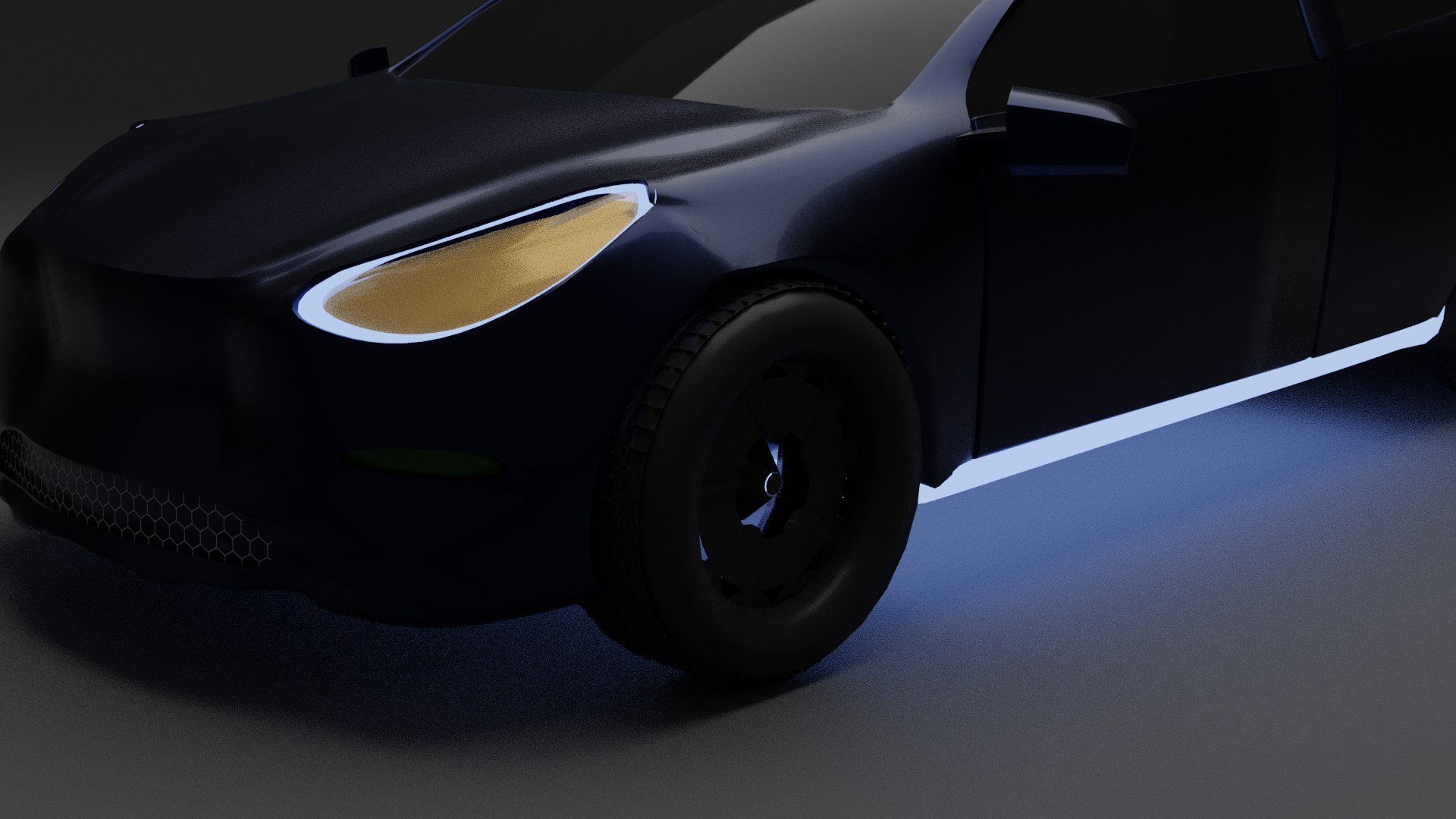 Tesla model 3 in Blender 3D model - TurboSquid 2137746