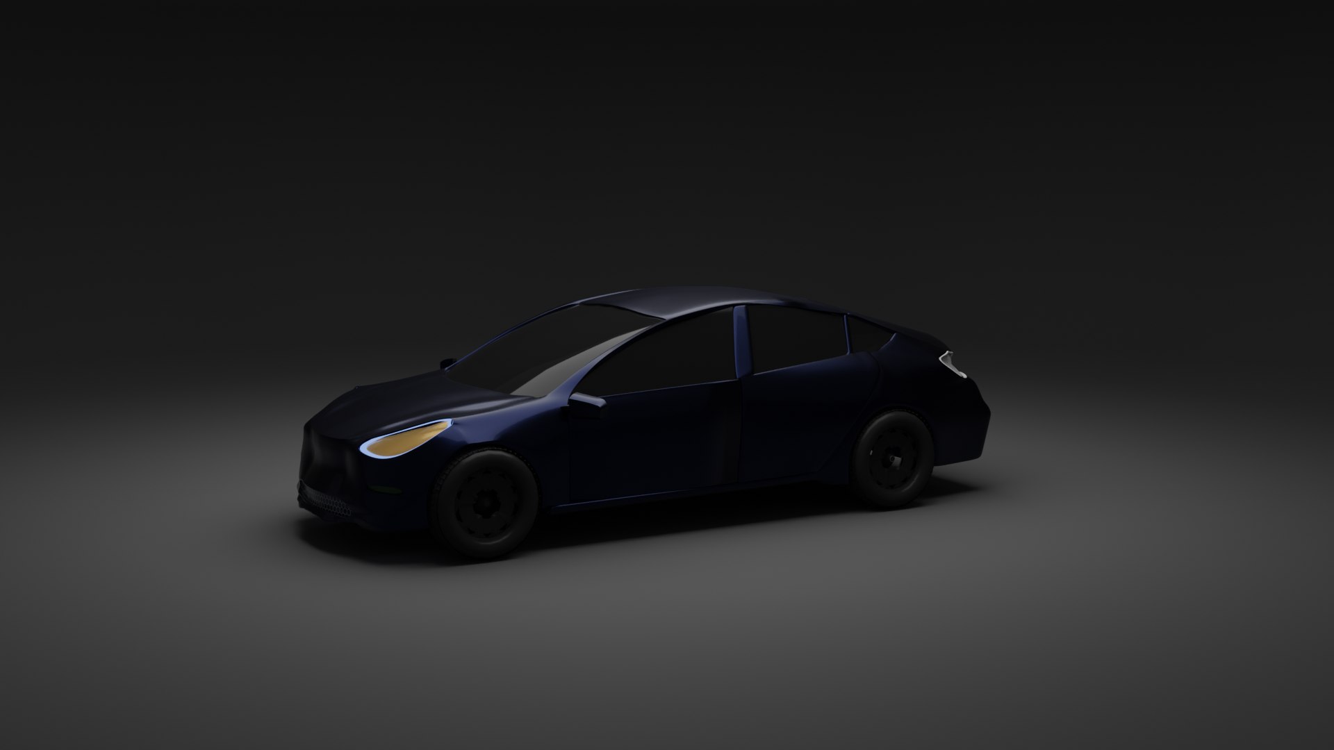 Tesla model 3 in Blender 3D model - TurboSquid 2137746