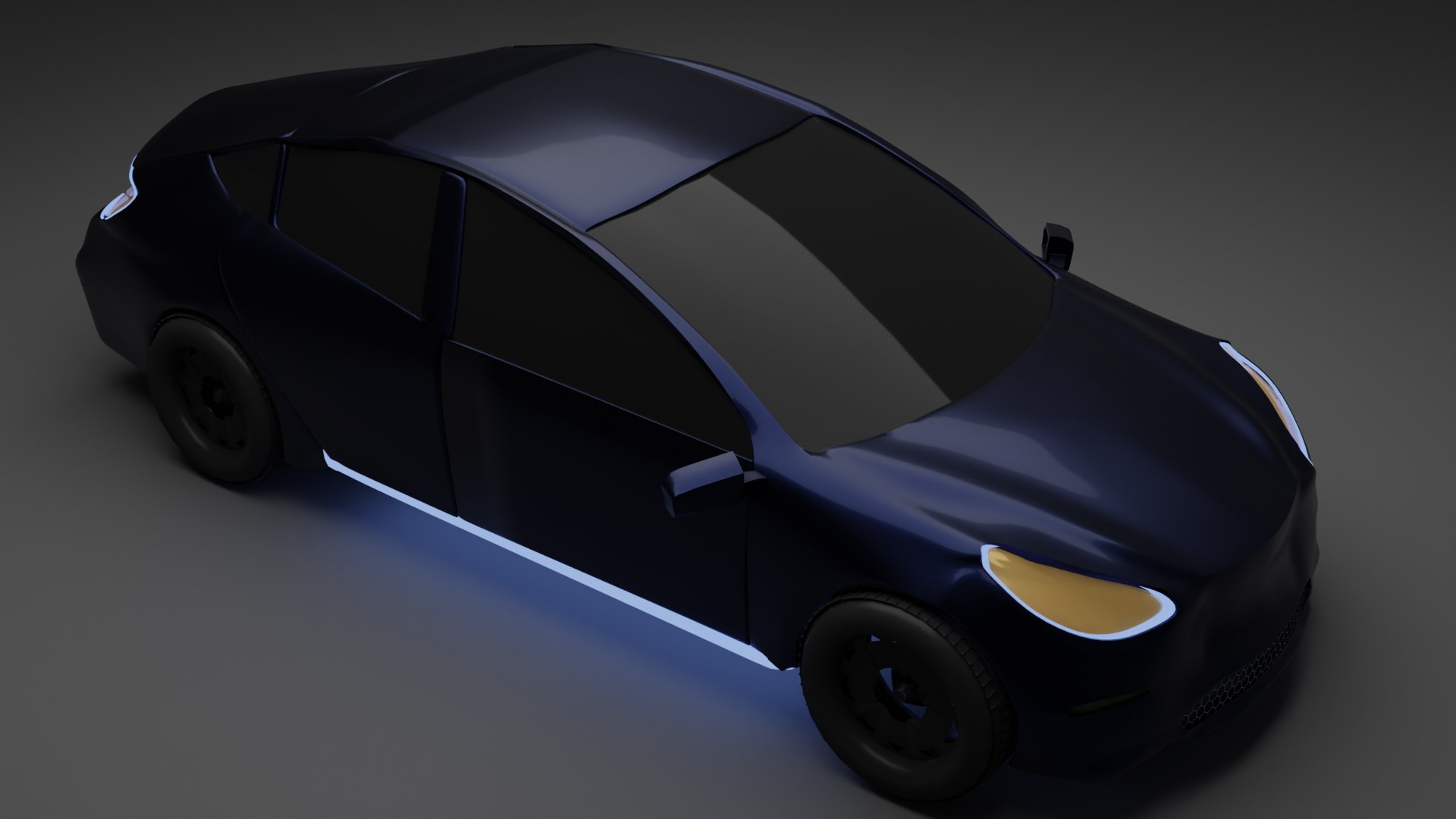 Tesla model 3 in Blender 3D model - TurboSquid 2137746