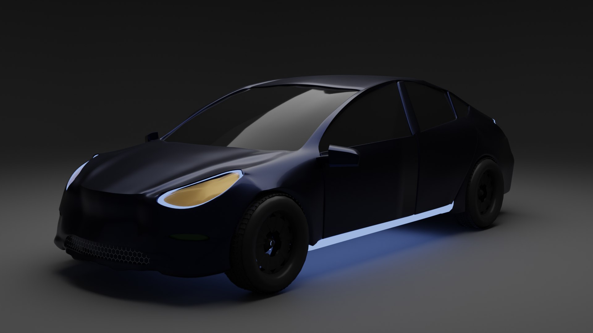 Tesla model 3 in Blender 3D model - TurboSquid 2137746