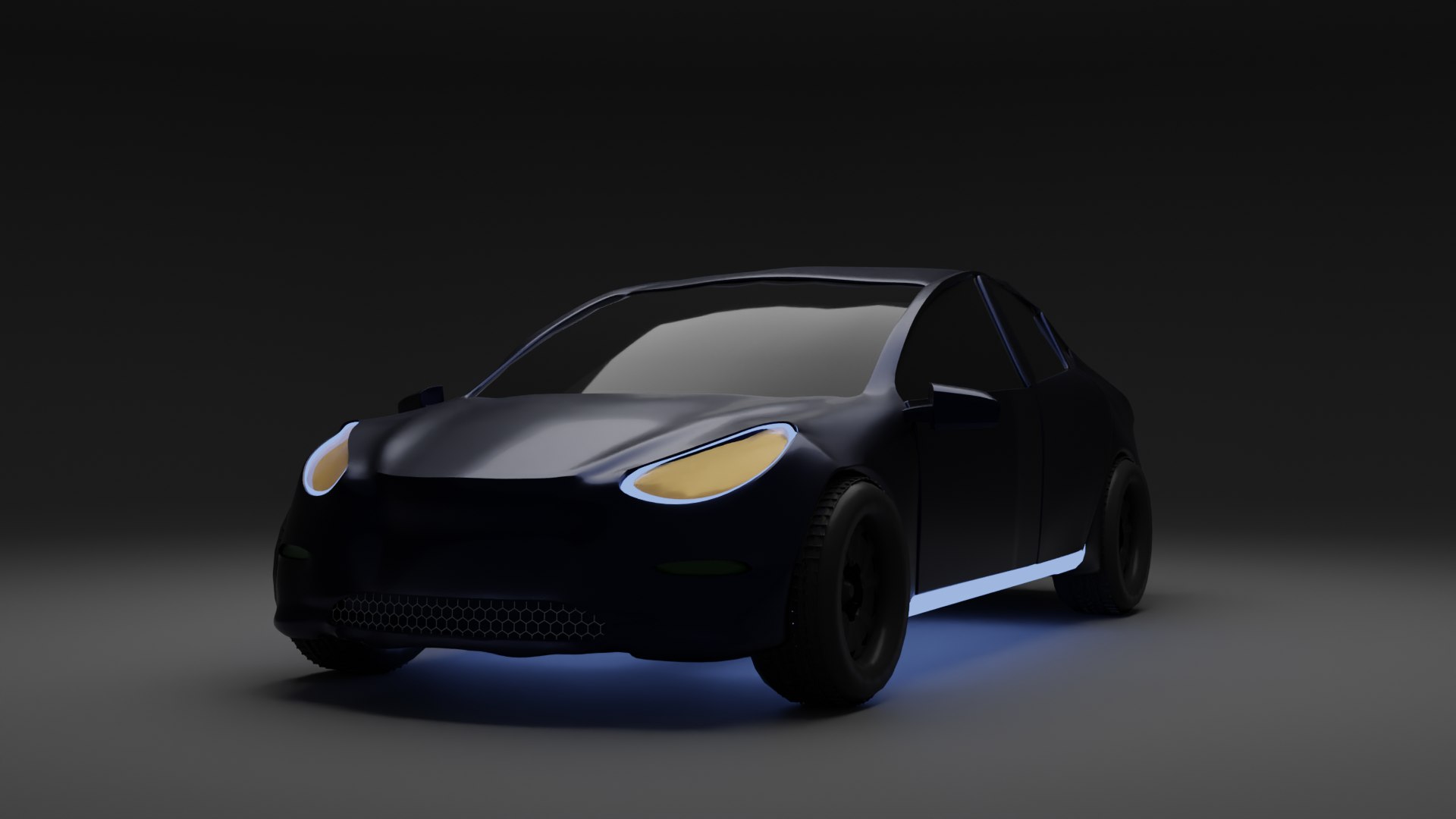 Tesla model 3 in Blender 3D model - TurboSquid 2137746