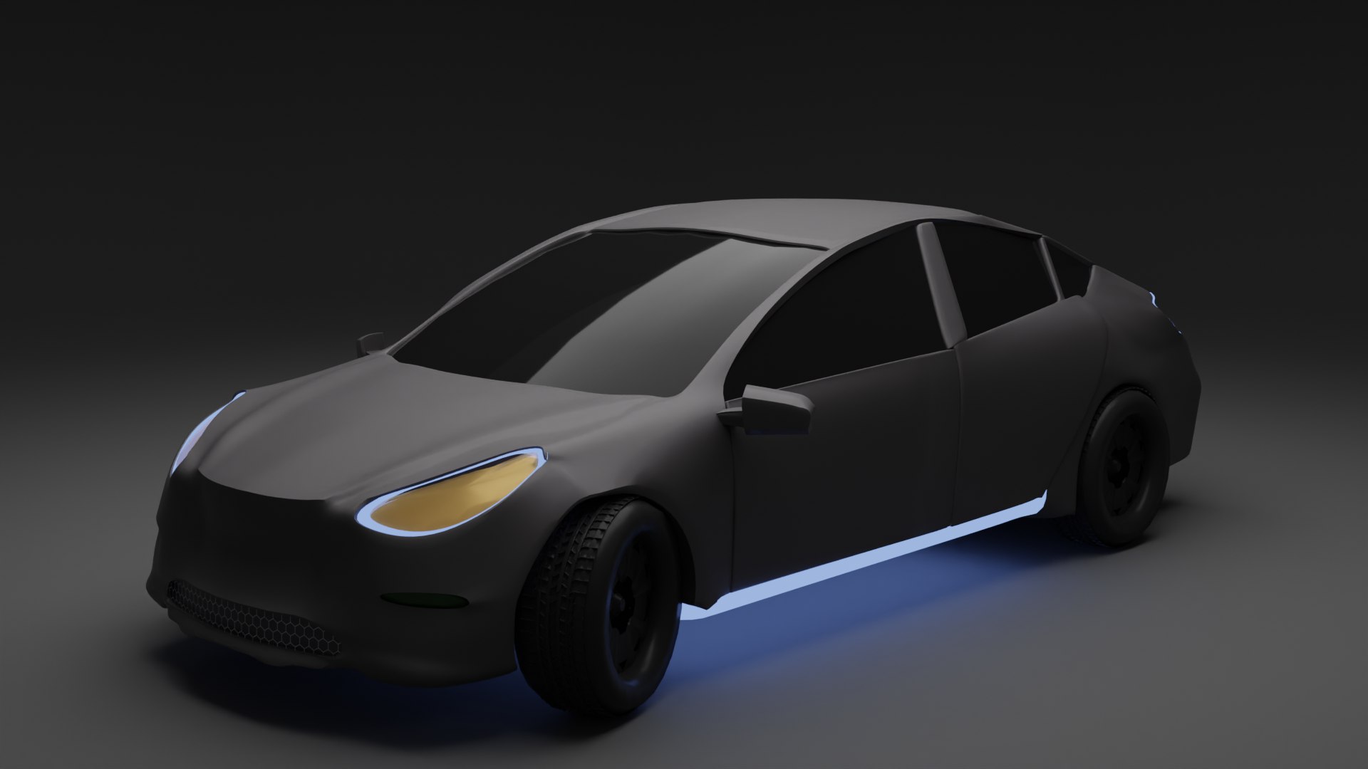 Tesla model 3 in Blender 3D model - TurboSquid 2137746