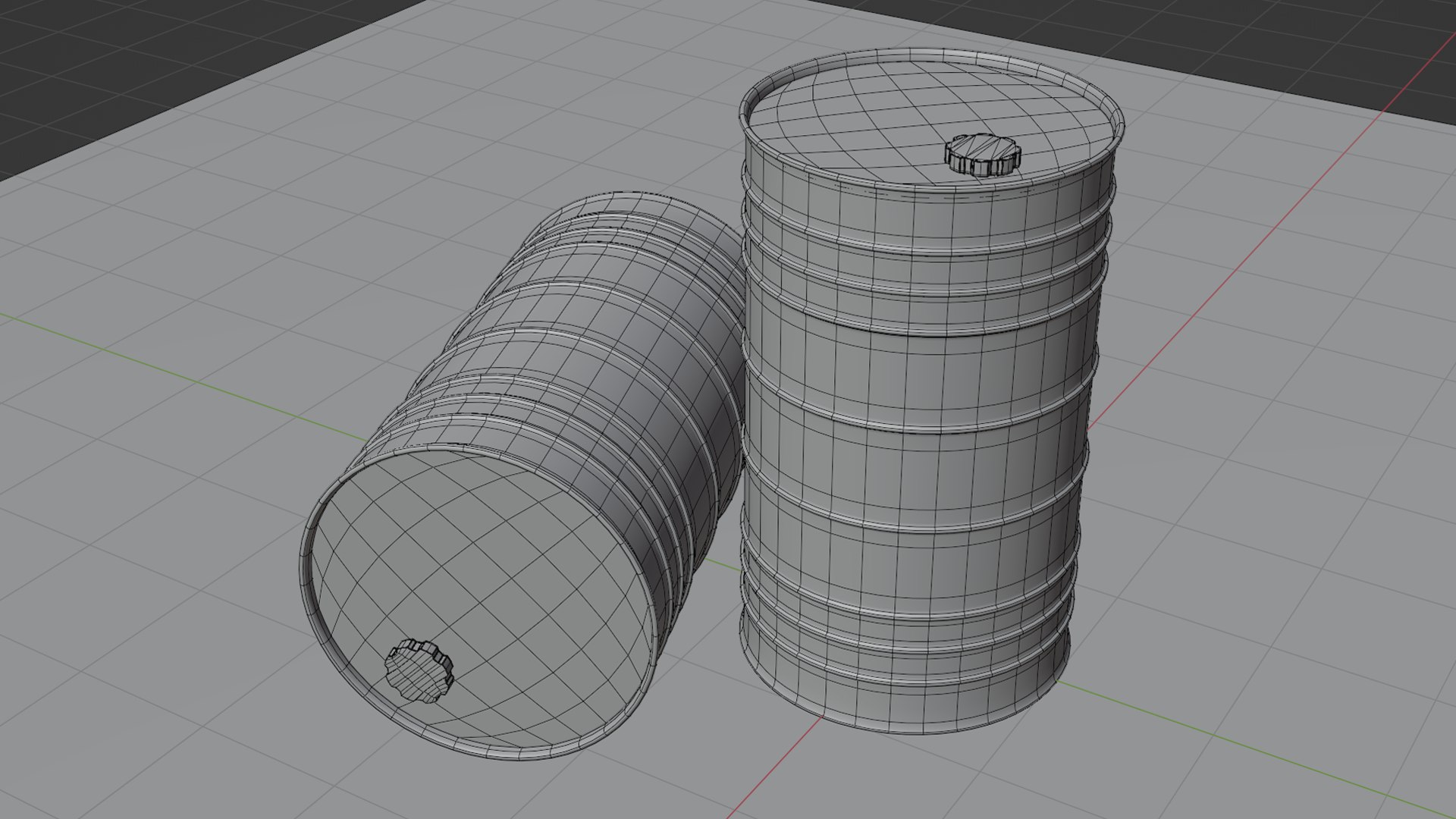 Metal Barrel 3D Model - TurboSquid 1991328