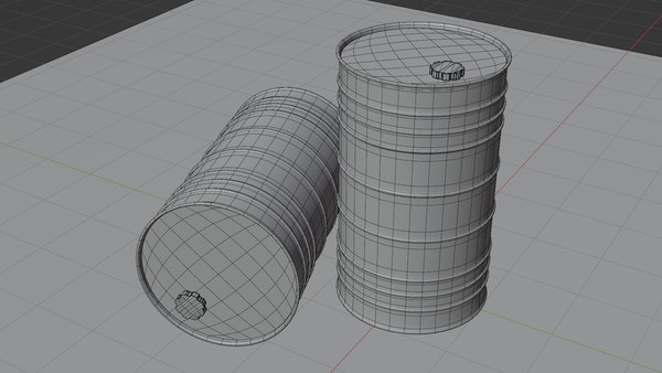 Metal Barrel 3D model - TurboSquid 1991328