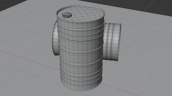 Metal Barrel 3D model - TurboSquid 1991328
