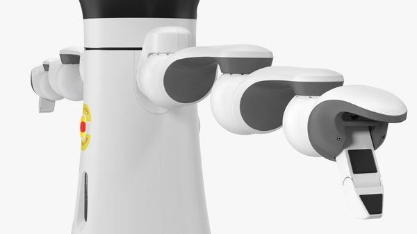 3D 4 service robot arms model - TurboSquid 1602191