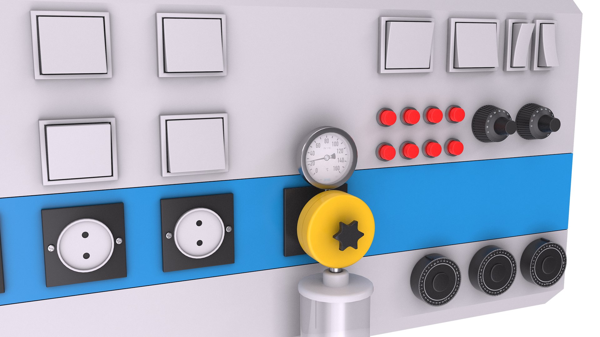 ICU Headbed Set 3D Model - TurboSquid 1858252