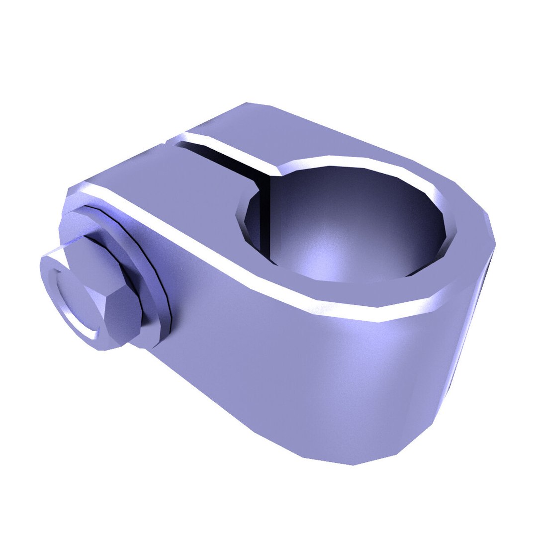 Collar Clamp 25 3D model - TurboSquid 1864001
