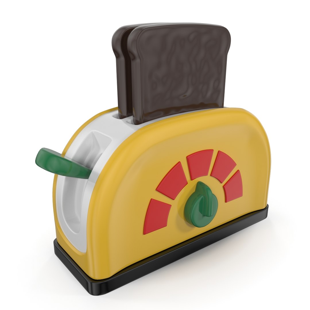 Toaster Toy 3d 3ds
