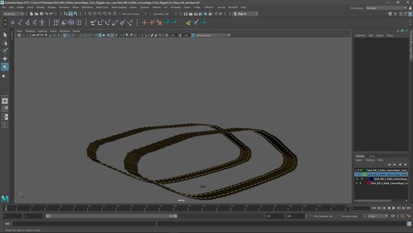 modelo 3d Tank MK 4 Macho Camuflaje Color Rigged para Maya - TurboSquid ...