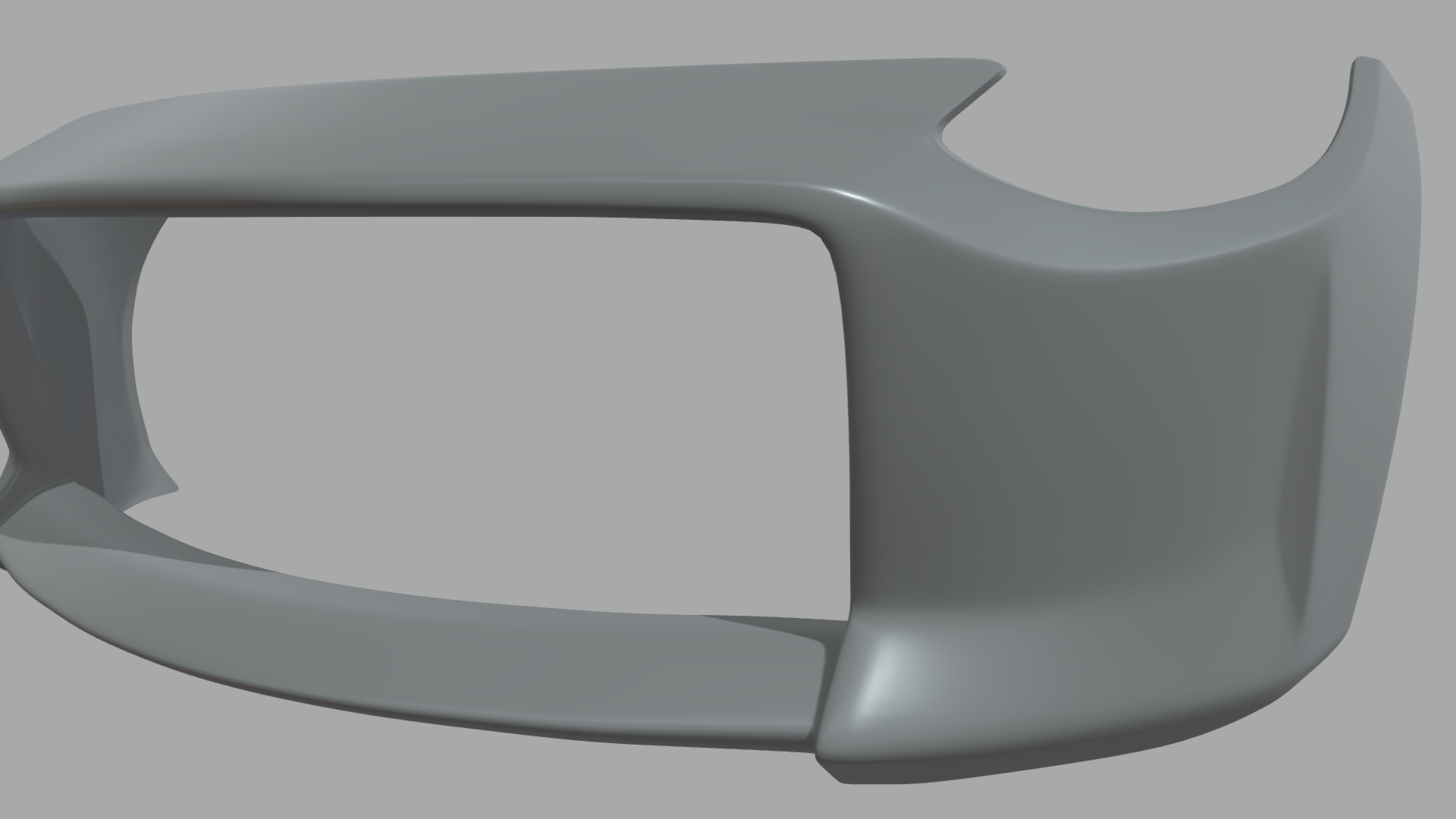 modelo 3d Front Bumper Nissan 400Z - TurboSquid 2028156