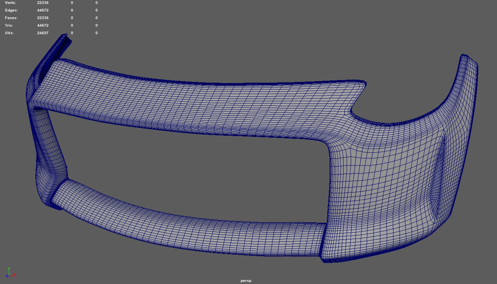 3D Front Bumper Nissan 400Z Model - TurboSquid 2028156