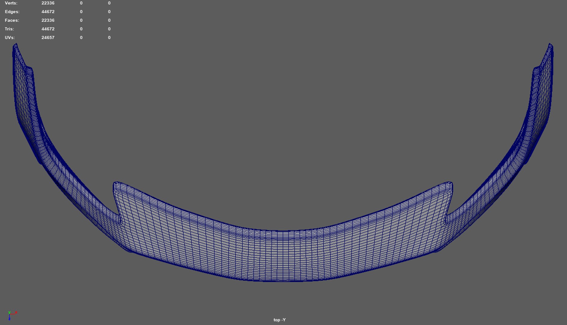 3D Front Bumper Nissan 400Z Model - TurboSquid 2028156