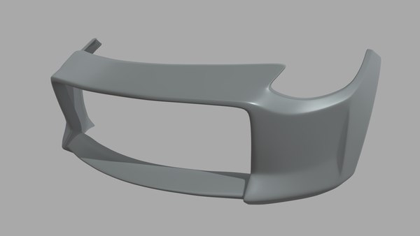 modelo 3d Front Bumper Nissan 400Z - TurboSquid 2028156