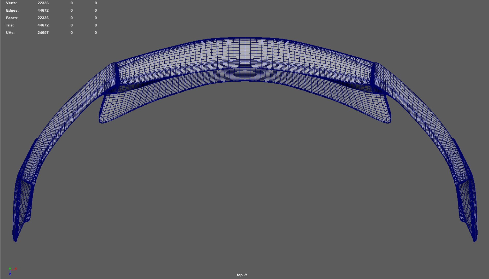 3D Front Bumper Nissan 400Z Model - TurboSquid 2028156