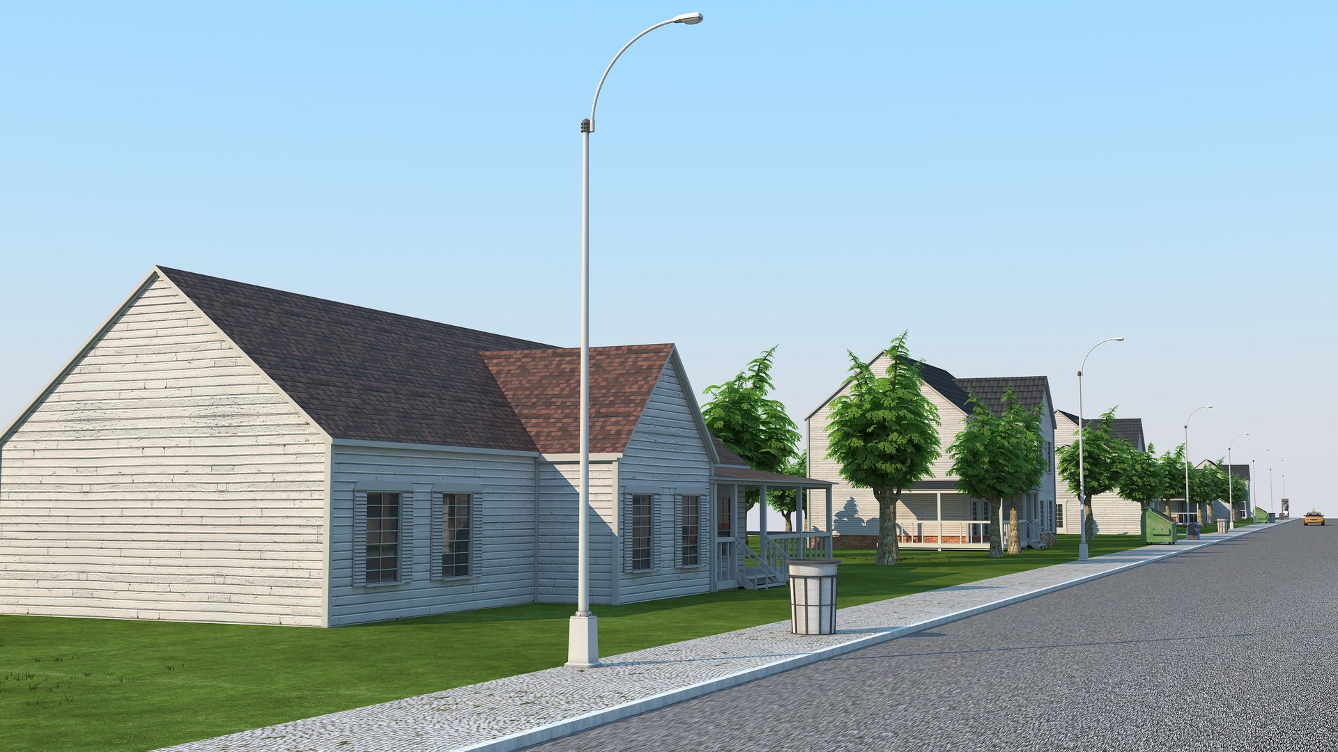 3D Neighborhood Neighbor - TurboSquid 1621186