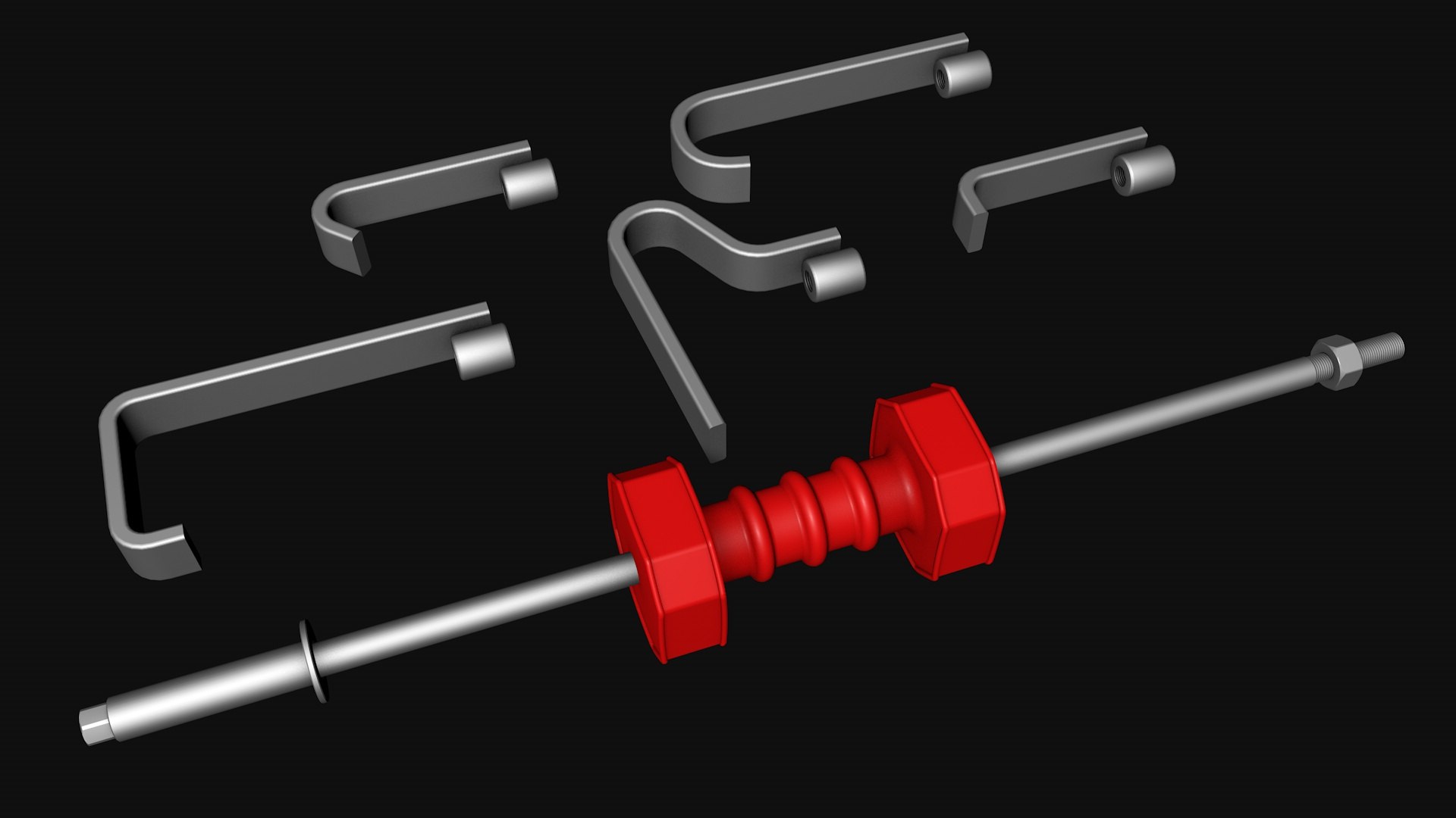 3D Reverse Hammer Body - TurboSquid 2347152