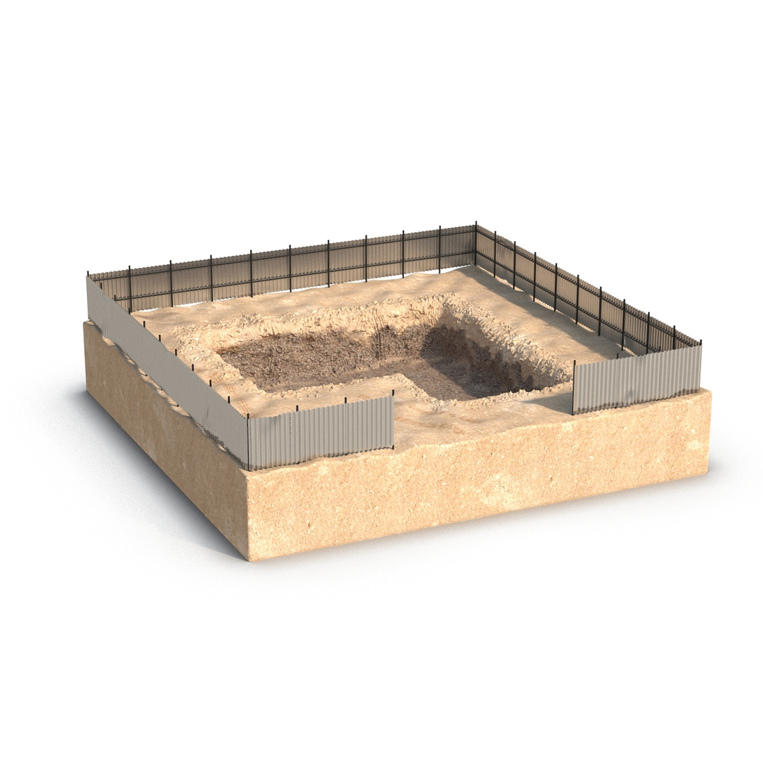 Construction Pit 4 3d Max