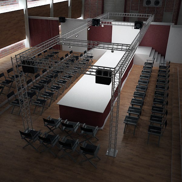 Stage 3D Models for Download | TurboSquid