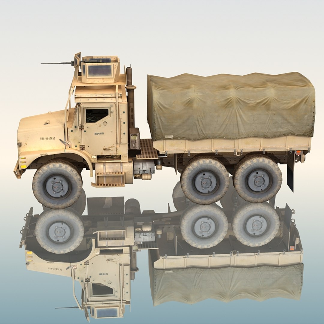 3ds Oshkosh Mtvr Military Truck