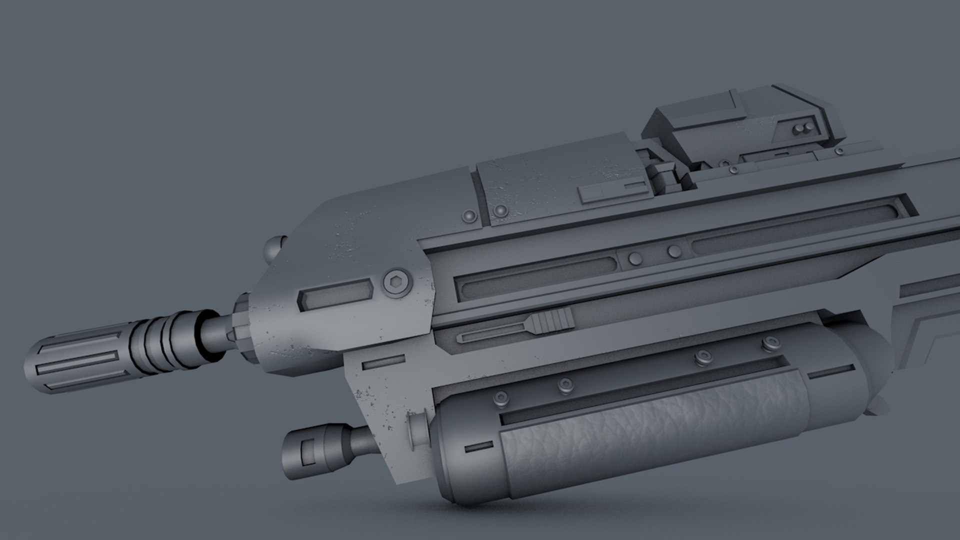 Assault Rifle Ma37 Model - TurboSquid 1275259