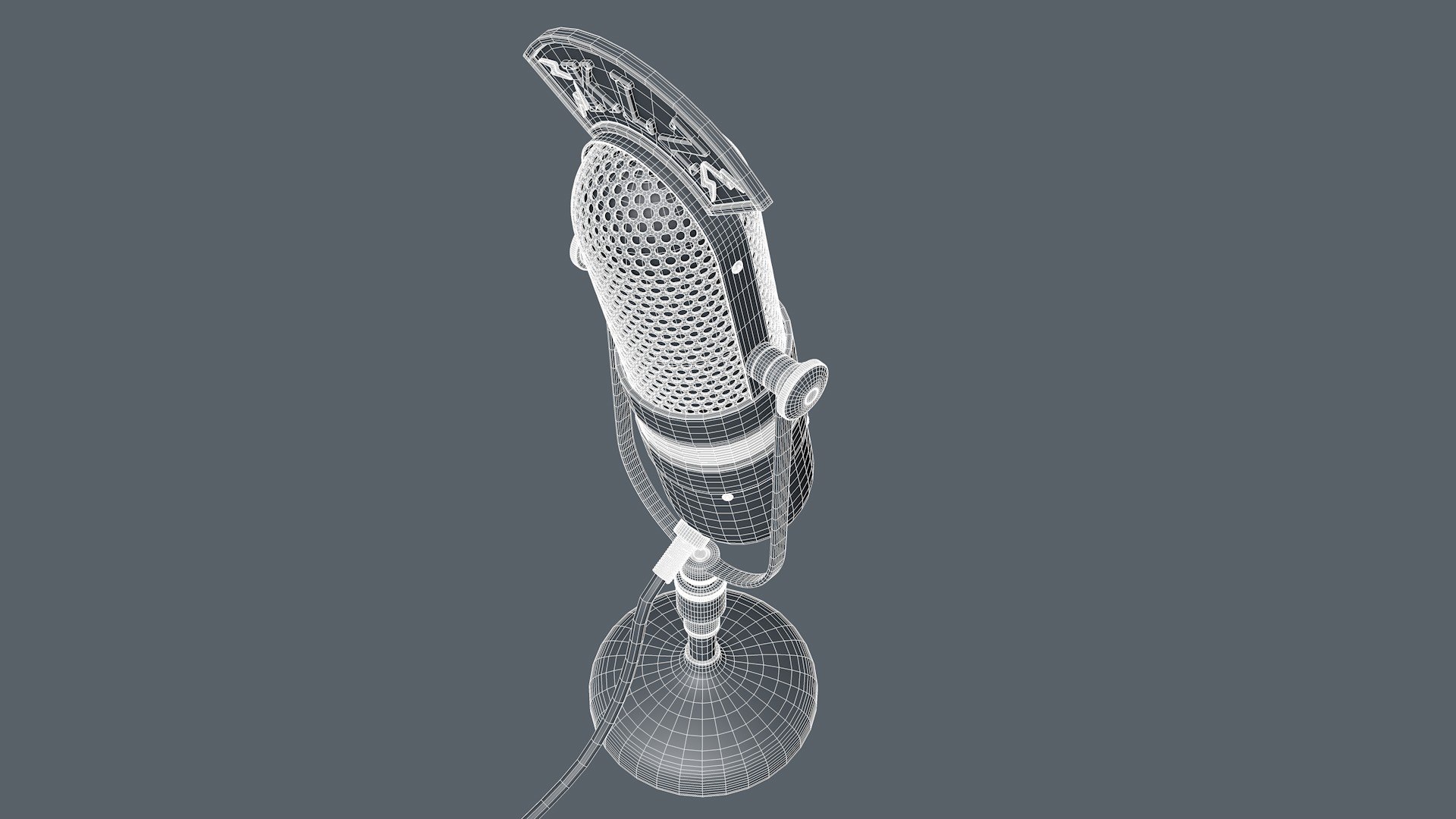 3D Microphone Retro - TurboSquid 1957785