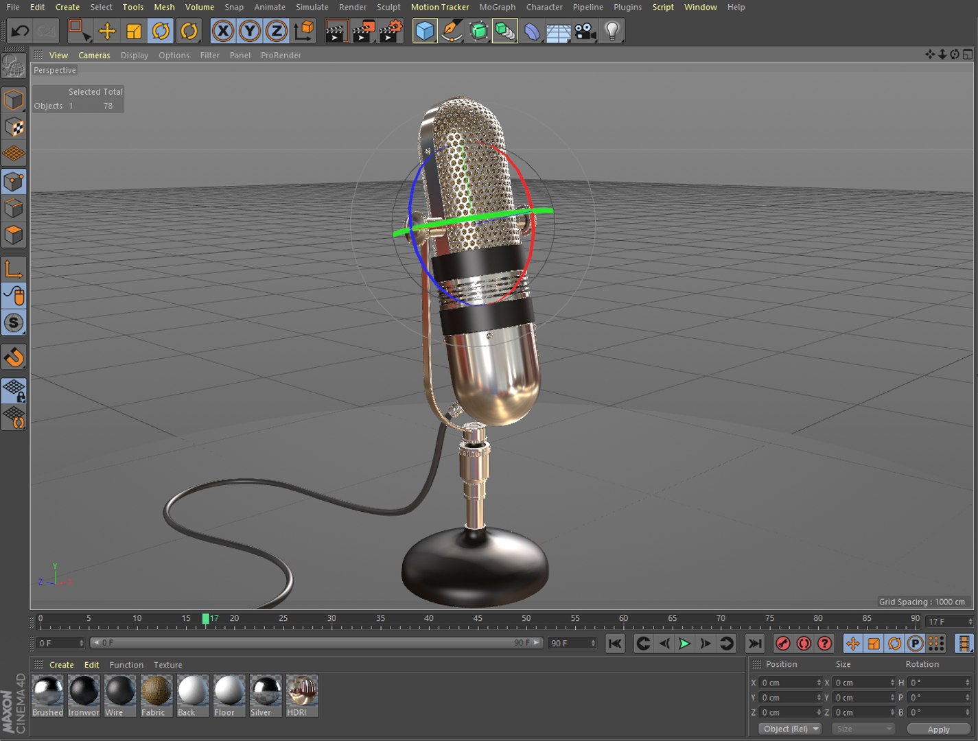 3D Microphone Retro - TurboSquid 1957785