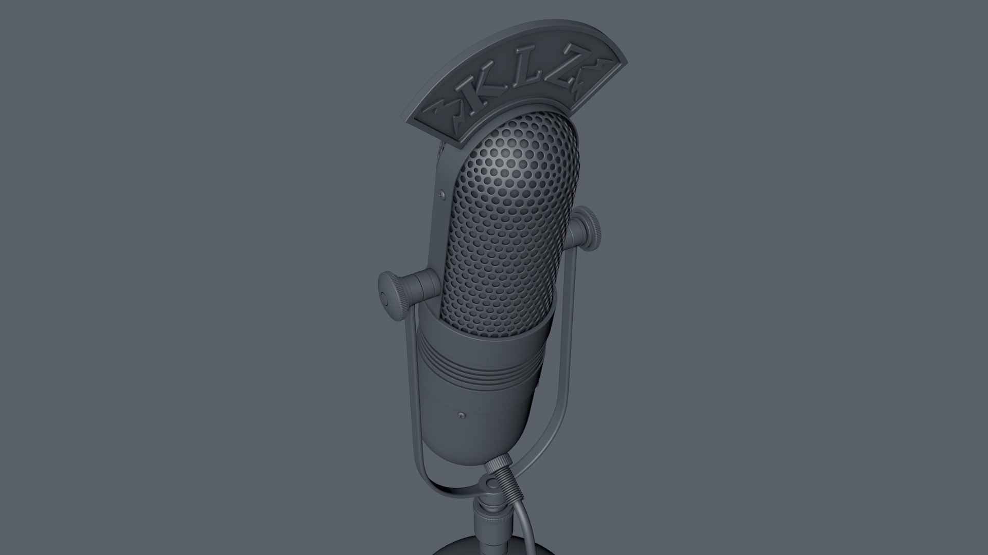 3D Microphone Retro - TurboSquid 1957785