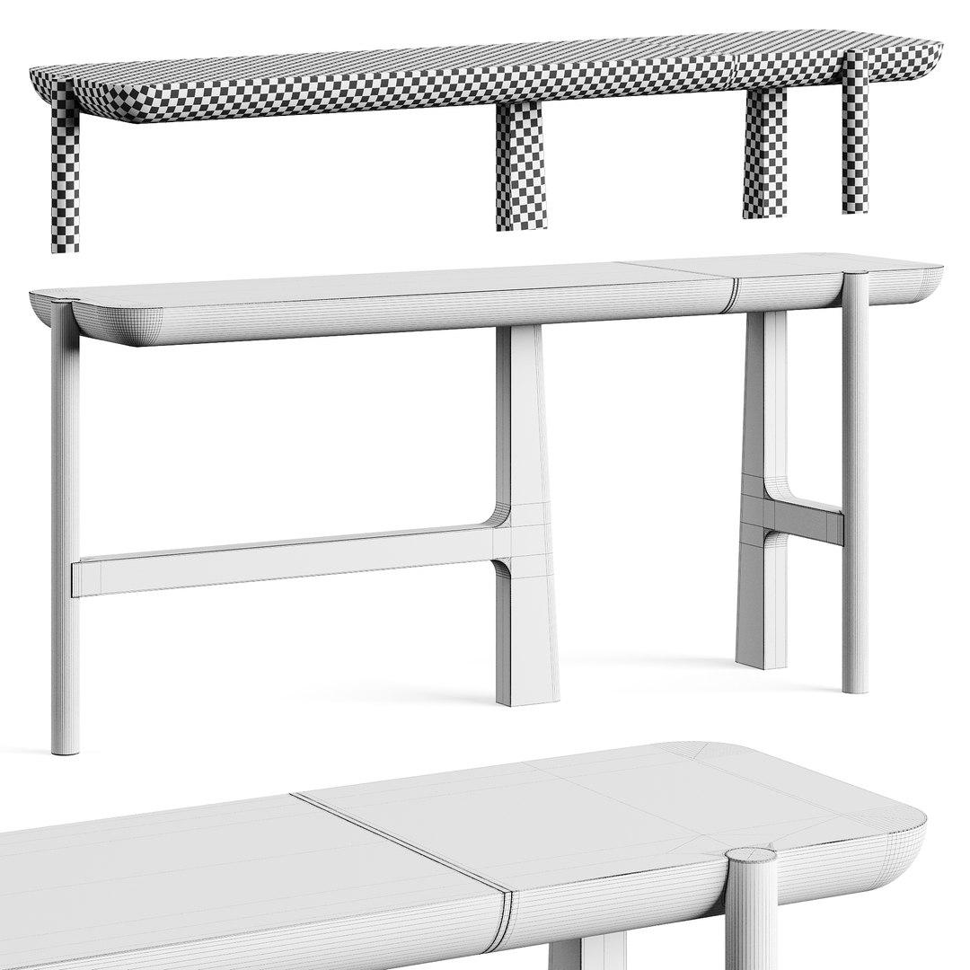 Atelier Tortil Land1 Land2 Console Mutenye 3D Model - TurboSquid 2048611