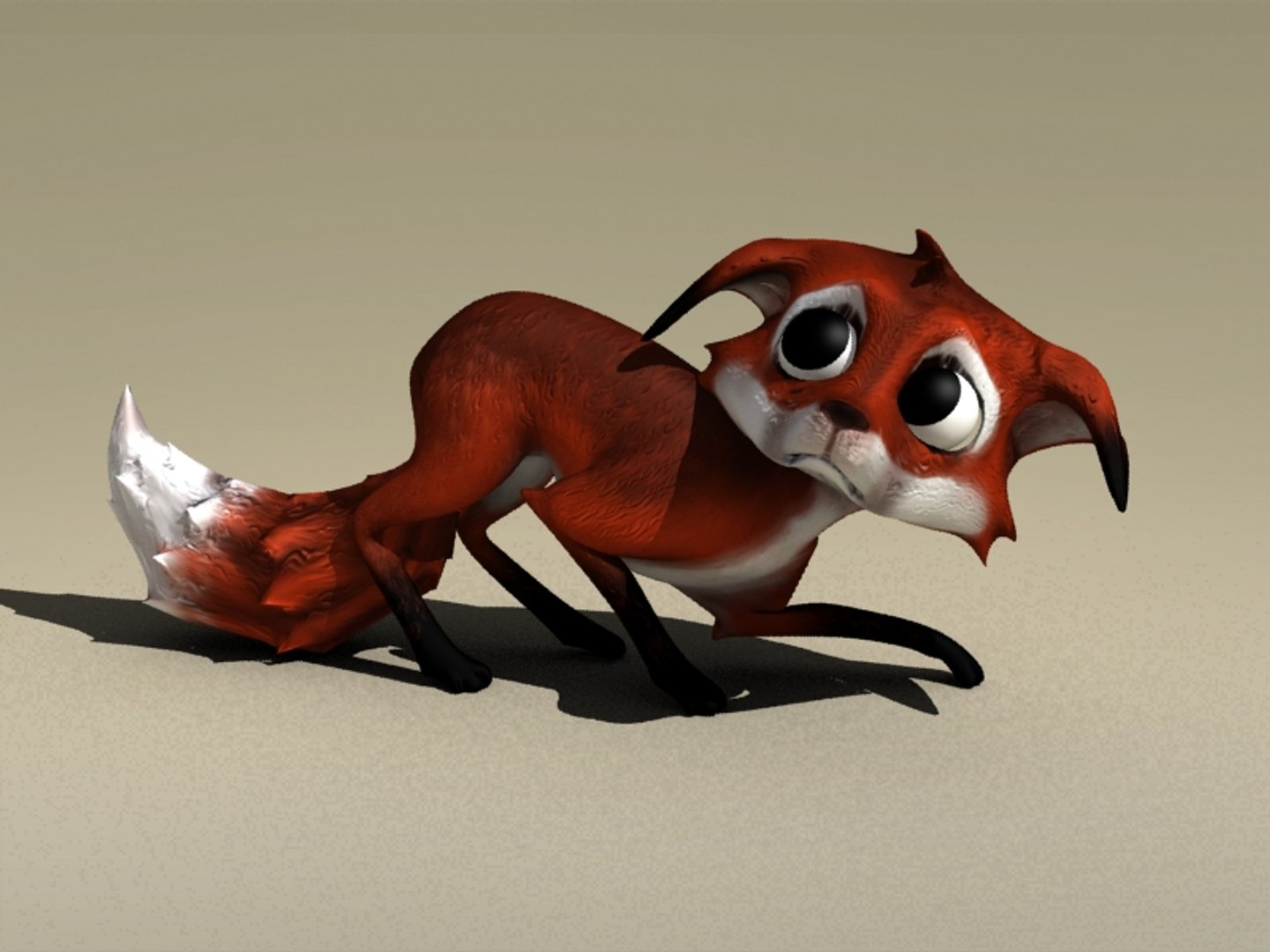 3d Fox