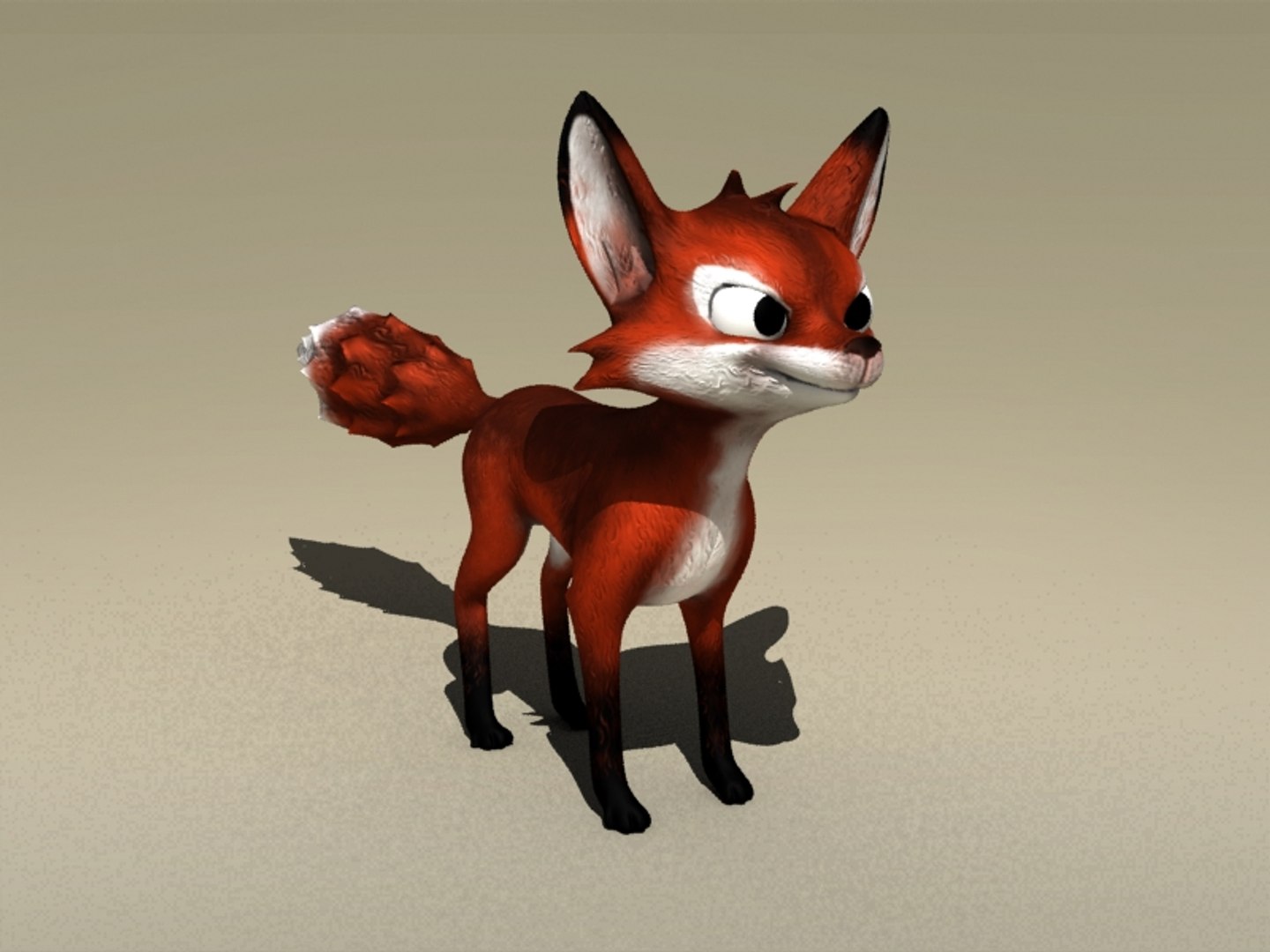 3d Fox