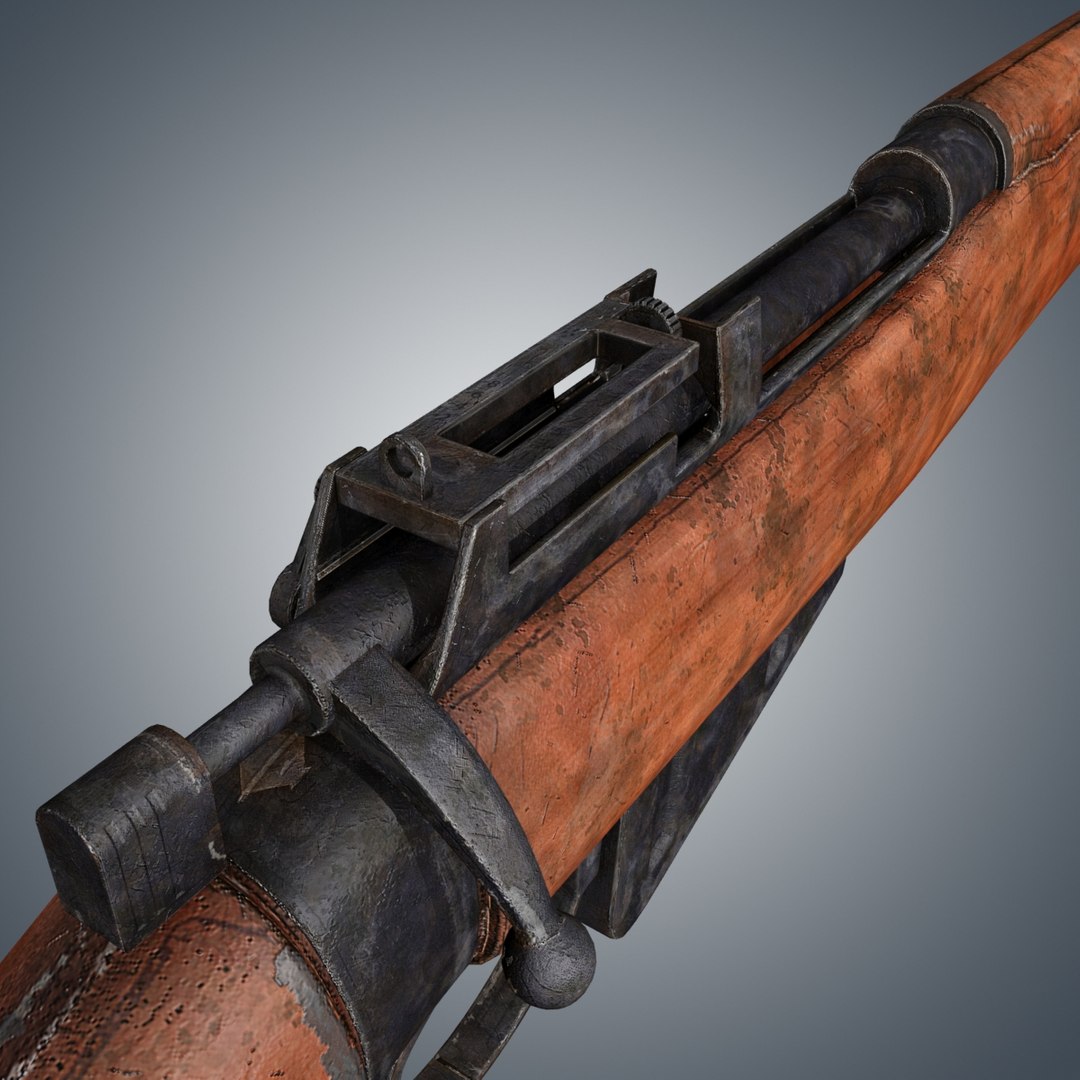 3d Model - Lee-enfield