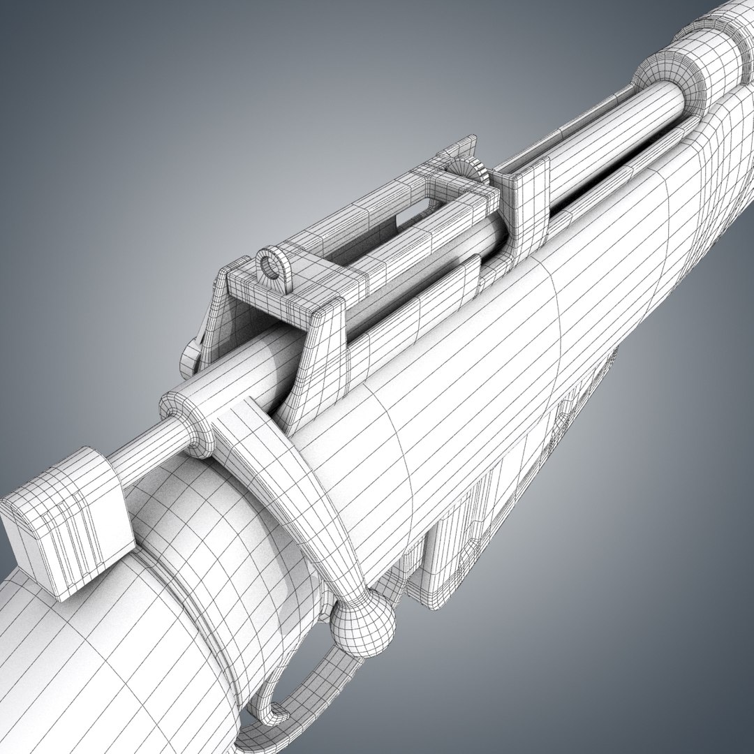 3d Model - Lee-enfield