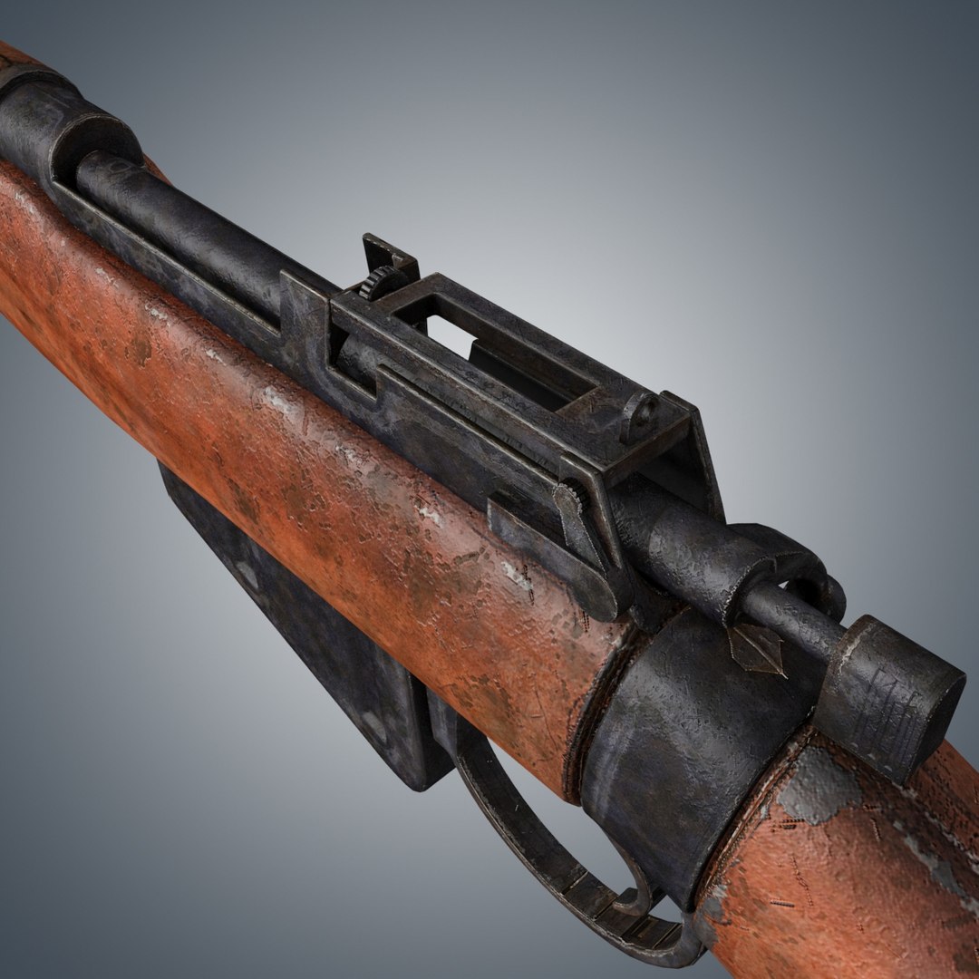 3d Model - Lee-enfield