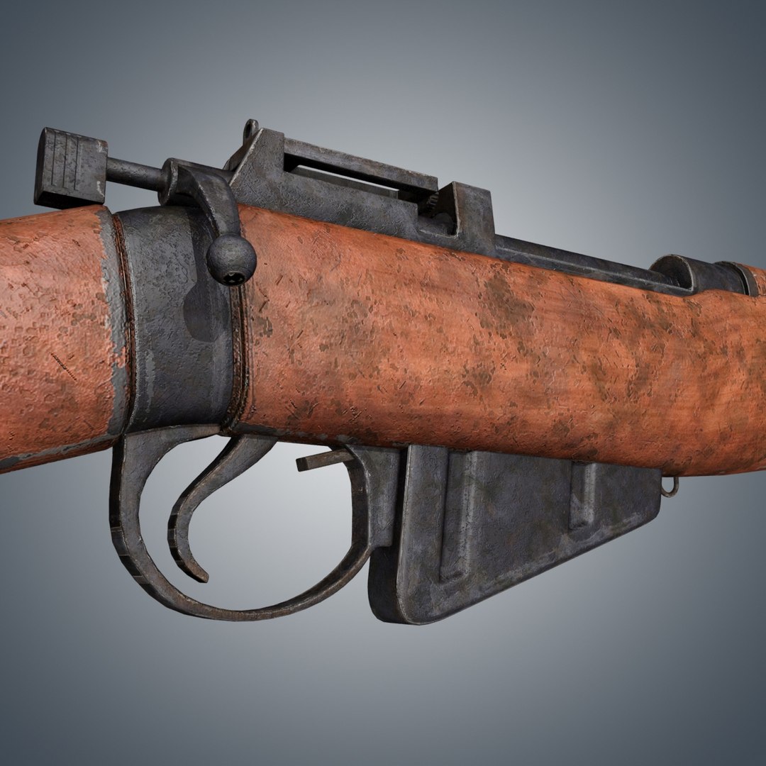3d Model - Lee-enfield